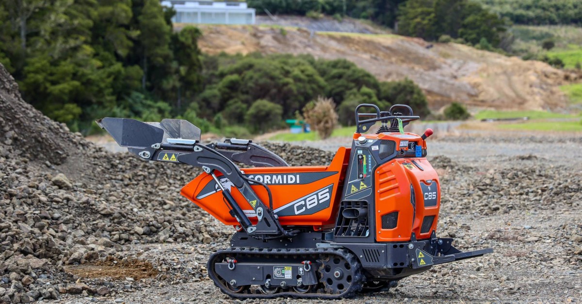 Cormidi C85ACW Self-Loading Tracked Dumper - Pronto Hire Auckland