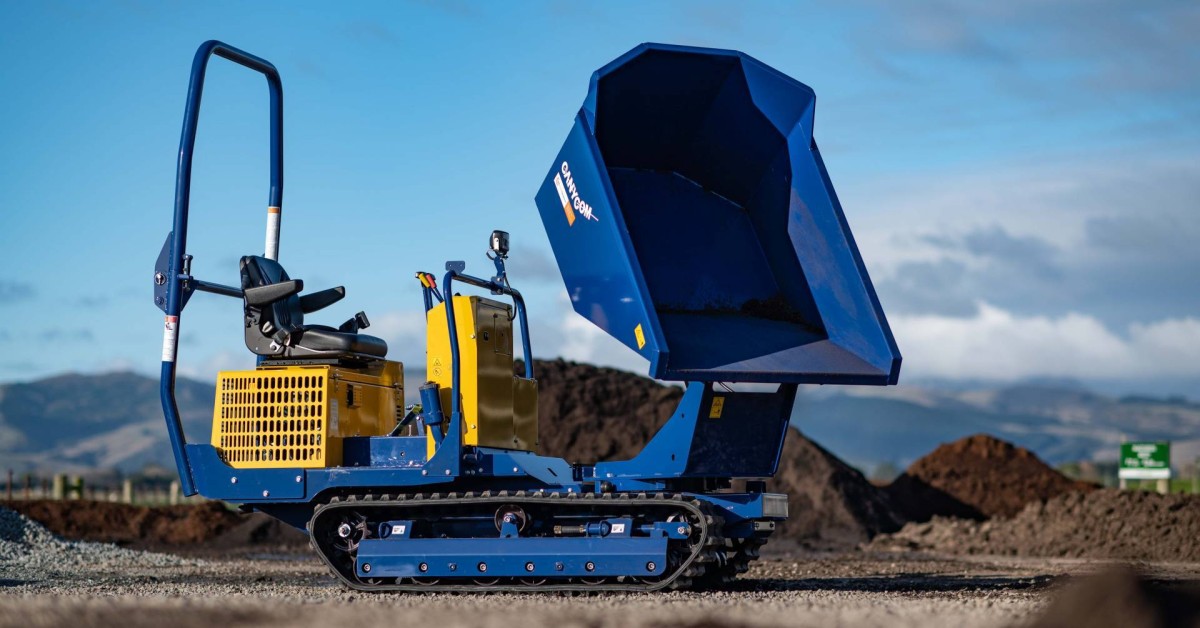 1.6 Ton Swivel Tip Track Dumper - Pronto Hire Auckland