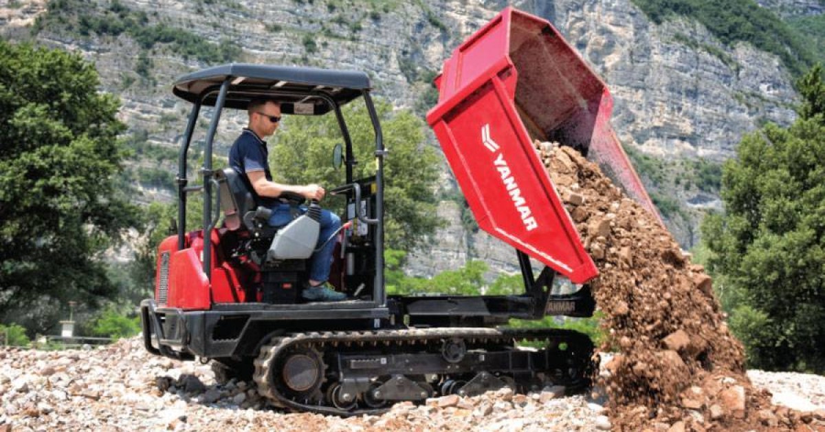 3 Ton Track Swivel Tip Dumper - Pronto Hire Auckland